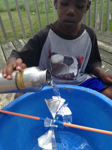 Water Wheel - Monthly Science and Art Projects for Kids | Green Kid Crafts